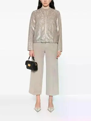Herno Sequin Embellished Jacket - Neutrals