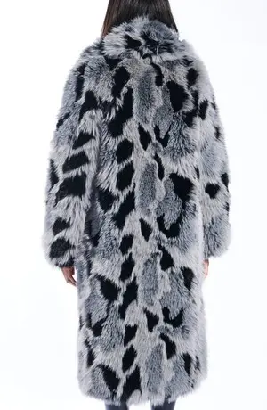 AZALEA WANG Adria Faux Fur Coat