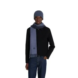 Gucci Cashmere Scarf With Patch Cashmere