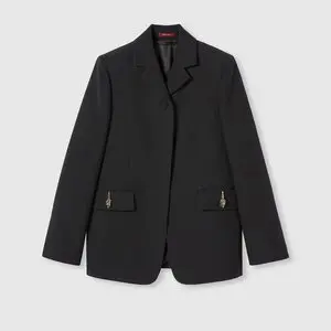 Gucci Notched Lapel Jackets For Women