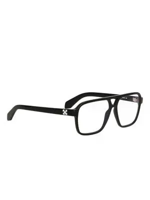 Off-White Rectangle Frame Glasses