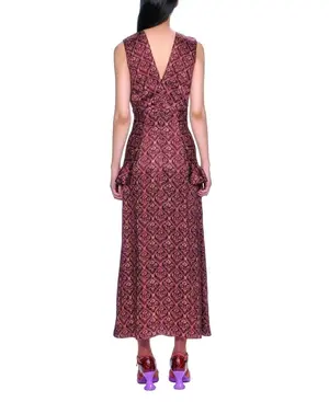 Anna Sui Wallpaper Medley Maxi Dress