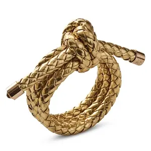 KIM SEYBERT Rope Knot Napkin Ring - Gold