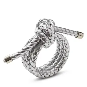 KIM SEYBERT Rope Knot Napkin Ring - Silver