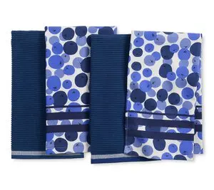 SUR LA TABLE KITCHEN ESSENTIALS Sltke Fresh Blueberries Kitchen Towel 4-pack Se T - One-color