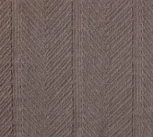 Eddie Bauer Herringbone Brown Cotton King Blank Et