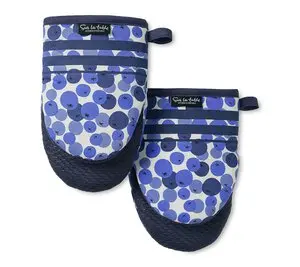 SUR LA TABLE KITCHEN ESSENTIALS Set Of 2 Sur La Table Fresh Blueberries Mini Oven Mitts - One-color