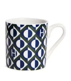 Harrods Geometric Logo Espresso Cup
