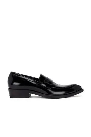 TOM FORD Eva Brushed Leather Loafer