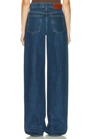 GRLFRND Rey Mid-rise Wide Leg Trousers