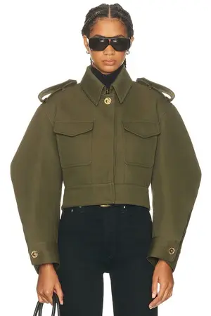 Givenchy Cropped Utility Jacket