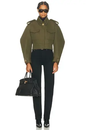Givenchy Cropped Utility Jacket