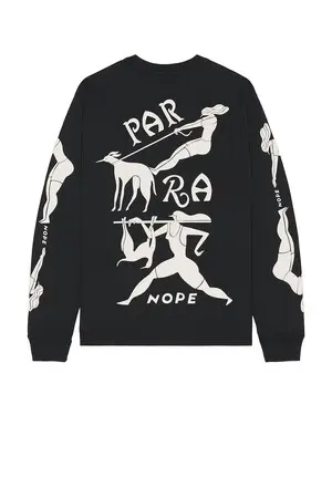 PARRA Dog Training Long Sleeve Tee - Black
