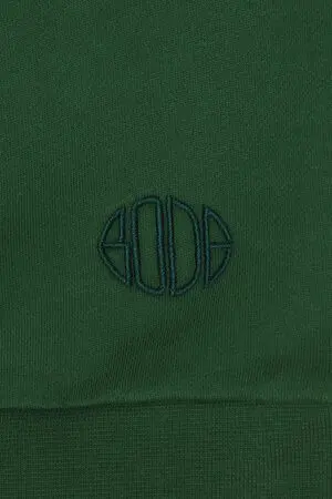 BODE Crew Polo In Green - Dark Green