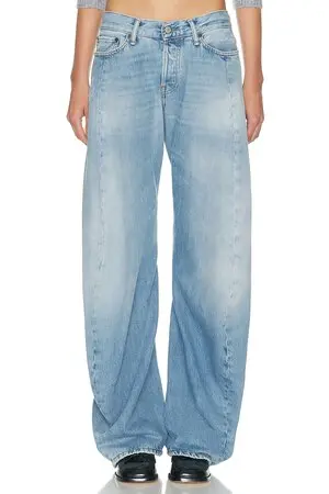 Acne Studios Button Detailed Jeans For Women