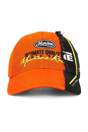 Martine Rose Collage Cap - Orange