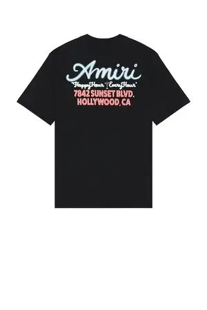 Amiri Neon Lights Oversized Tee