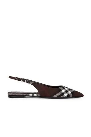Burberry Pointed Toe Flats For Women