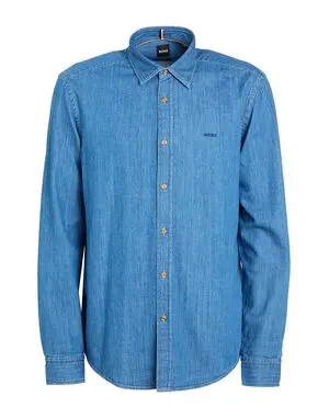 BOSS Denim Shirt Size Organic Cotton