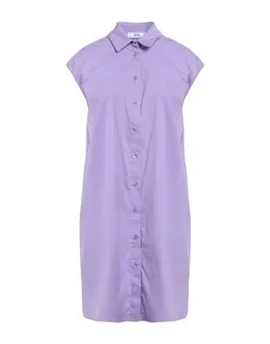 JIJIL Mini Shirt Dress - Purple