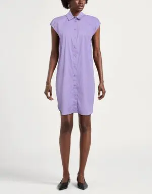 JIJIL Mini Shirt Dress - Purple