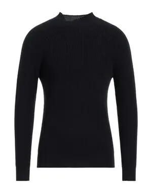 GRAN SASSO Turtleneck In Virgin Wool - Blue