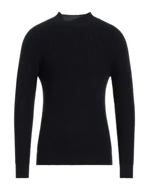 GRAN SASSO Turtleneck In Virgin Wool - Blue