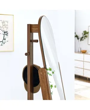 MODWAY Ascend Standing Mirror - Walnut