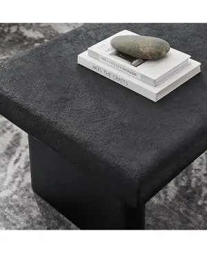 MODWAY Relic Concrete Textured Coffee Table