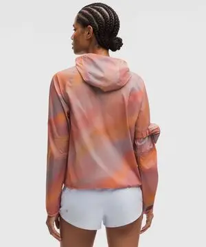 Lululemon Packable Trail Running Jacket - Chroma Drift