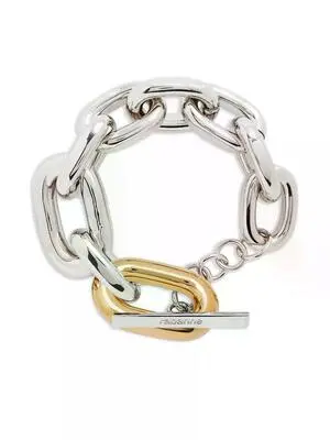 Rabanne Chain-link Oval-link Bracelet - Silver