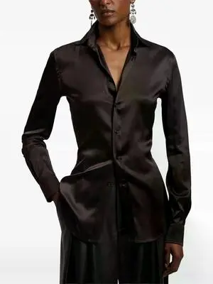 Ralph Lauren Silk-satin Shirt
