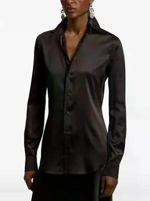 Ralph Lauren Silk-satin Shirt