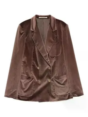 Tagliatore Double-breasted Velvet Jacket