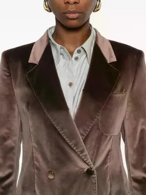 Tagliatore Double-breasted Velvet Jacket