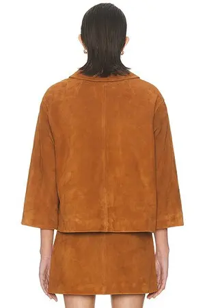 Marc Jacobs Suede Doll Jacket