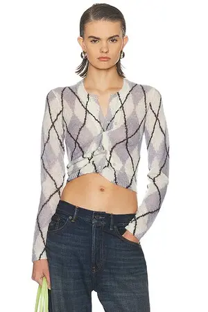 Acne Studios Kahoo Printed Cardigan