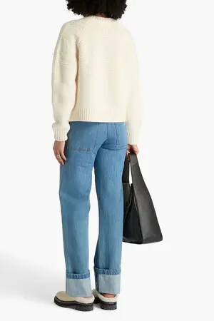 Vince Jacquard-knit Wool Sweater