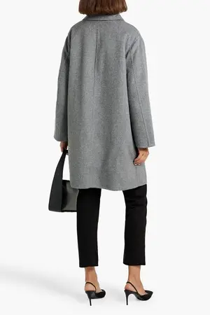 Vince Wool-blend Felt Coat
