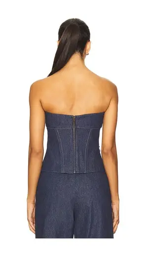 SAU LEE Brooklyn Corset Top