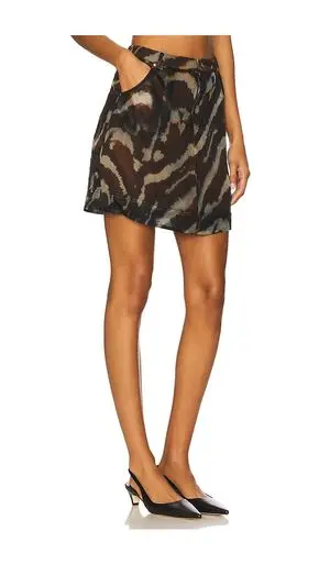 AMUR Kathy Mini Skirt