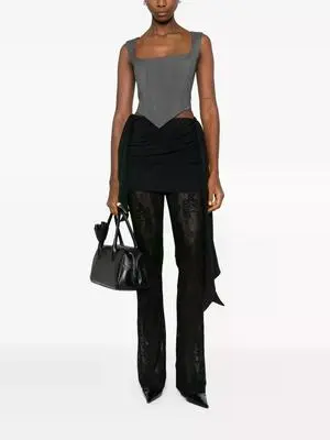 Giuseppe Di Morabito Sleeveless Cropped Top