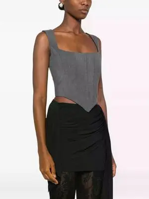 Giuseppe Di Morabito Sleeveless Cropped Top