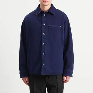 Gucci Denim Check Reversible Gg Flannel Overshirt