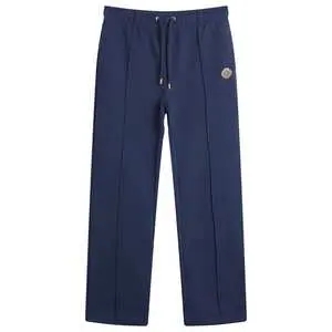 Casablanca Navy Loopback Patch Open Hem Jogger