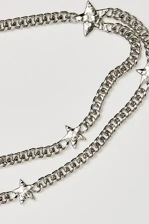 Free People Star Shine Chain Belt