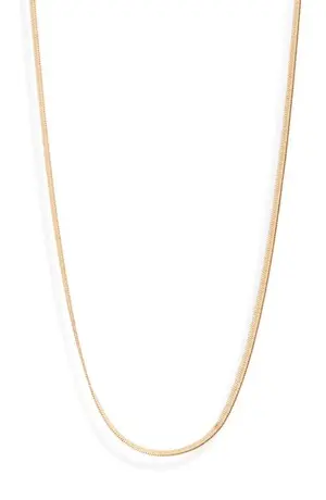 SET & STONES Farrah Snake Chain Necklace - Gold