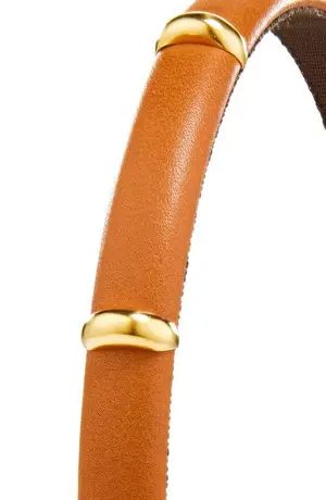 L. Erickson Chiara Faux Leather Headband