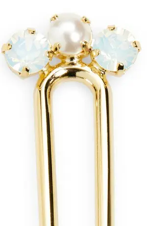 L. Erickson Lucia Chignon Hair Pin - Iridescent/multi