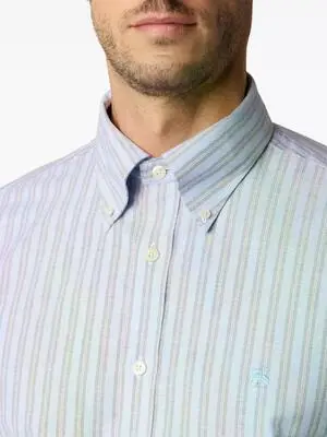 Brooks Brothers Striped-pattern Shirt - Blue